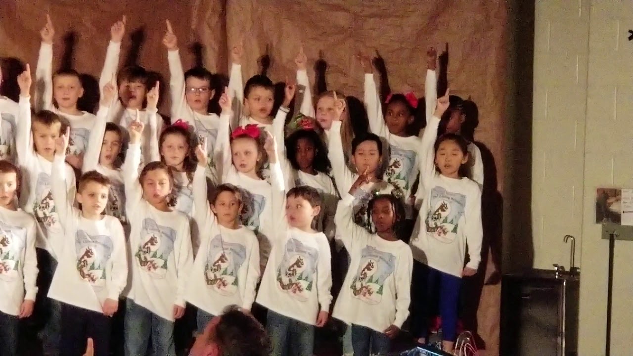 3rd Grade Winter Musical : The Littlest Reindeer - YouTube