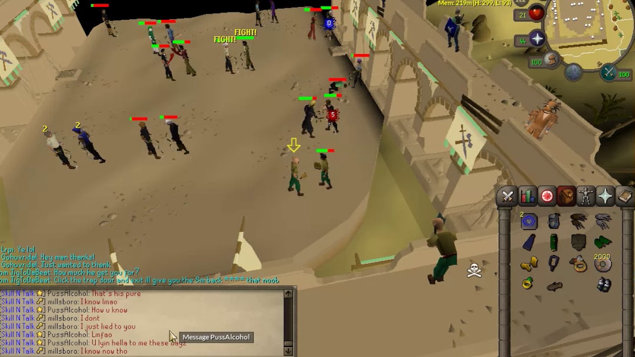 OSRS Getting scammed in duel arena! How? Description - YouTube