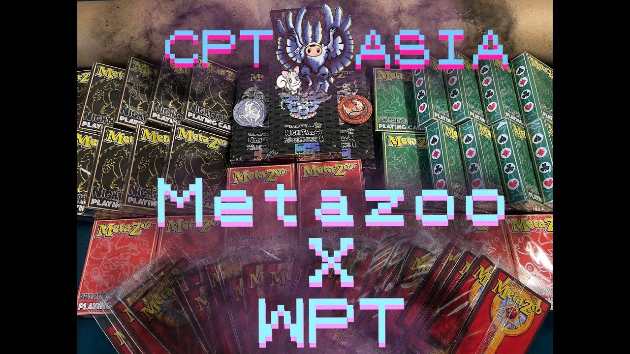 Metazoo X WPT Decks, Promos, and Uncut sheets!! - YouTube