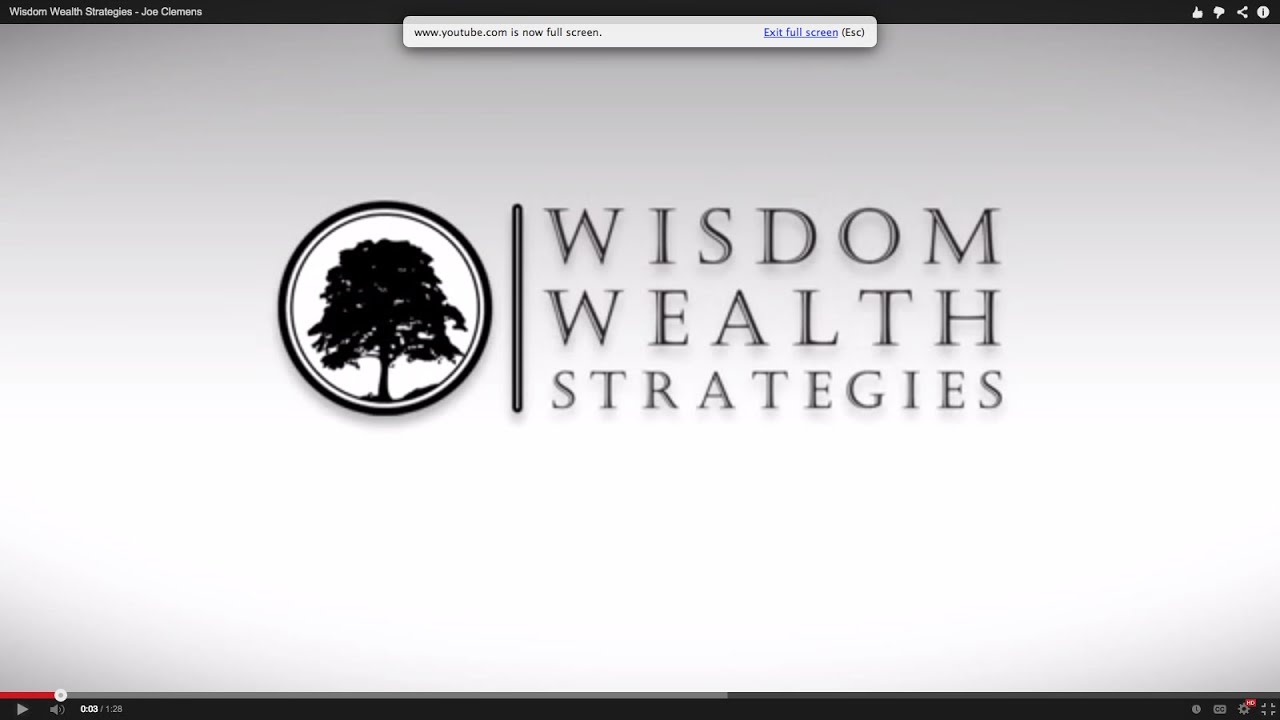 Wisdom Wealth Strategies - Joe Clemens - YouTube