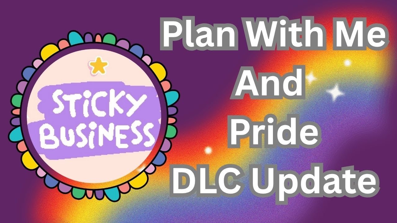 Sticky Business - A Cozy Sticker Game - Pride Update - Plan With Me DLC ...