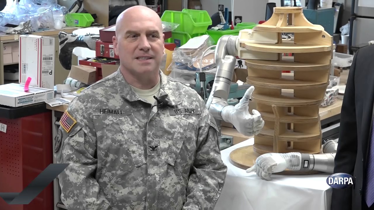 The LUKE Arm: Fulfilling a Promise to Wounded Warriors - YouTube