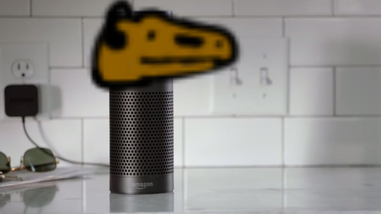 Screaming raptor Amazon echo - YouTube