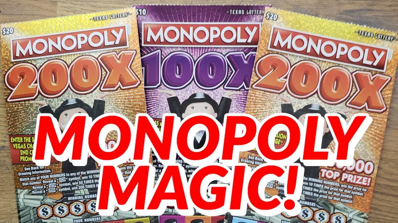 Monopoly Magic! | Monopoly 100X 200X | Texas Lottery Scratch-Offs - YouTube