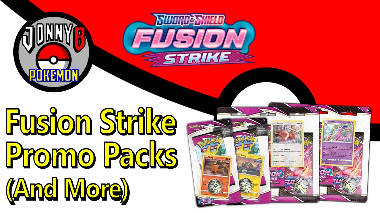 All The Fusion Strike Promo Packs | Pokémon Card Opening - YouTube
