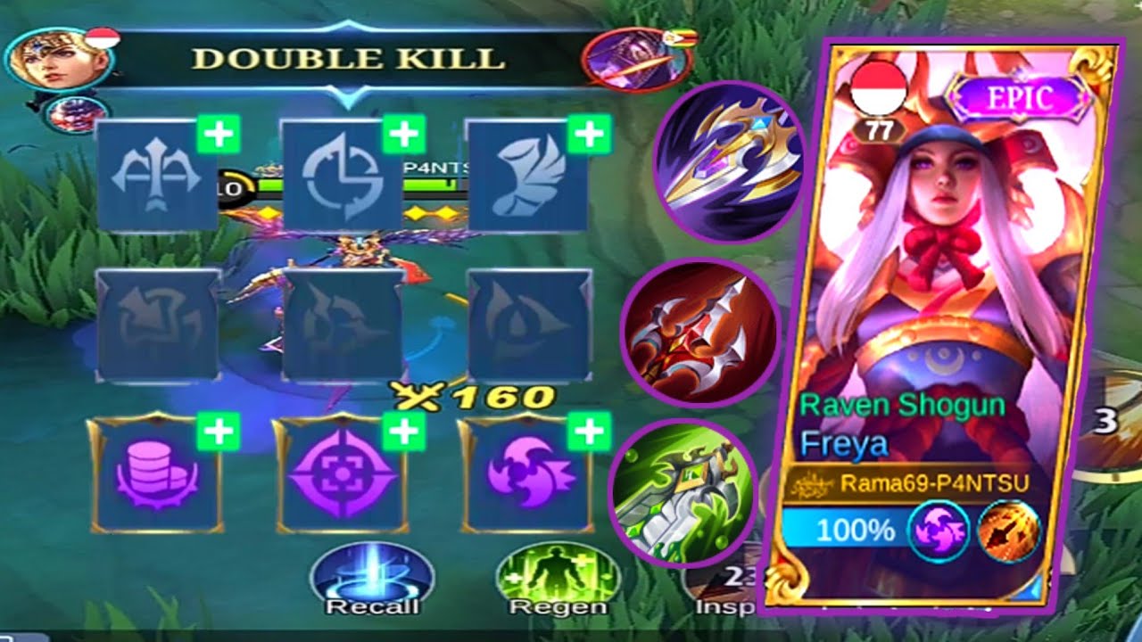 LIFESTEAL RUBY KERAS ? INI BUILD FREYA UNTUK MELAWAN RUBY - YouTube