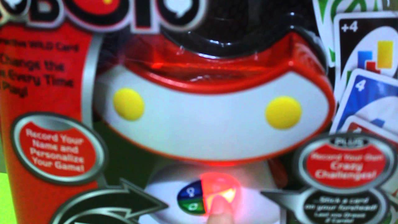 Mattel UNO Roboto - YouTube