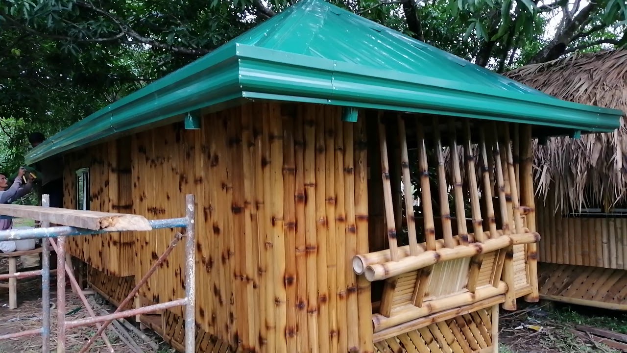 Made to order Bahay Kubo yero roofing 🏠 - YouTube