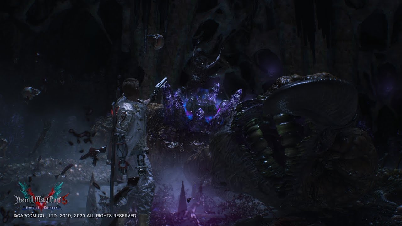 Devil May Cry 5 | Malphas Boss fight | 4K gameplay - YouTube