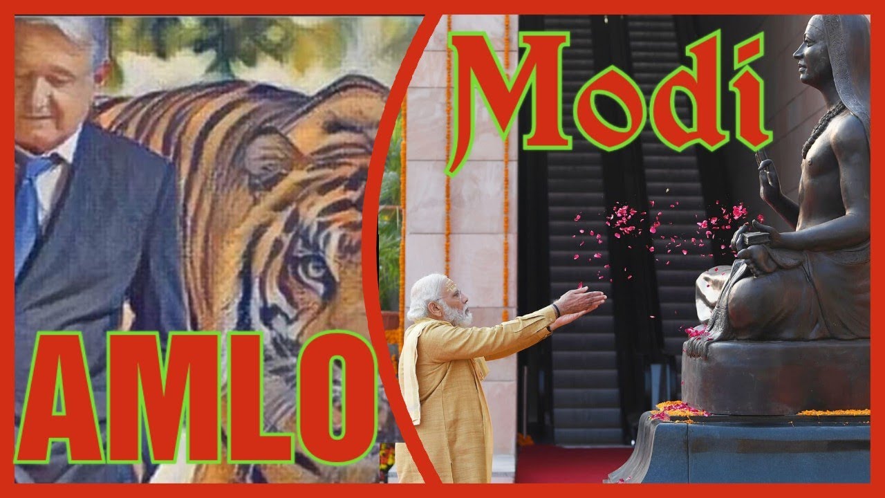 AMLO Y MODI LOS MAS POPULARES DEL MUNDO (MEXICO -INDIA) - YouTube