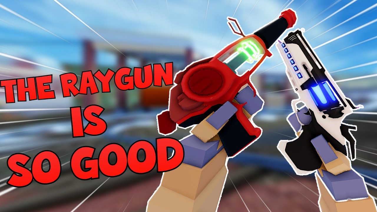 The NEW RAYGUN in Bad Business (ROBLOX) - YouTube