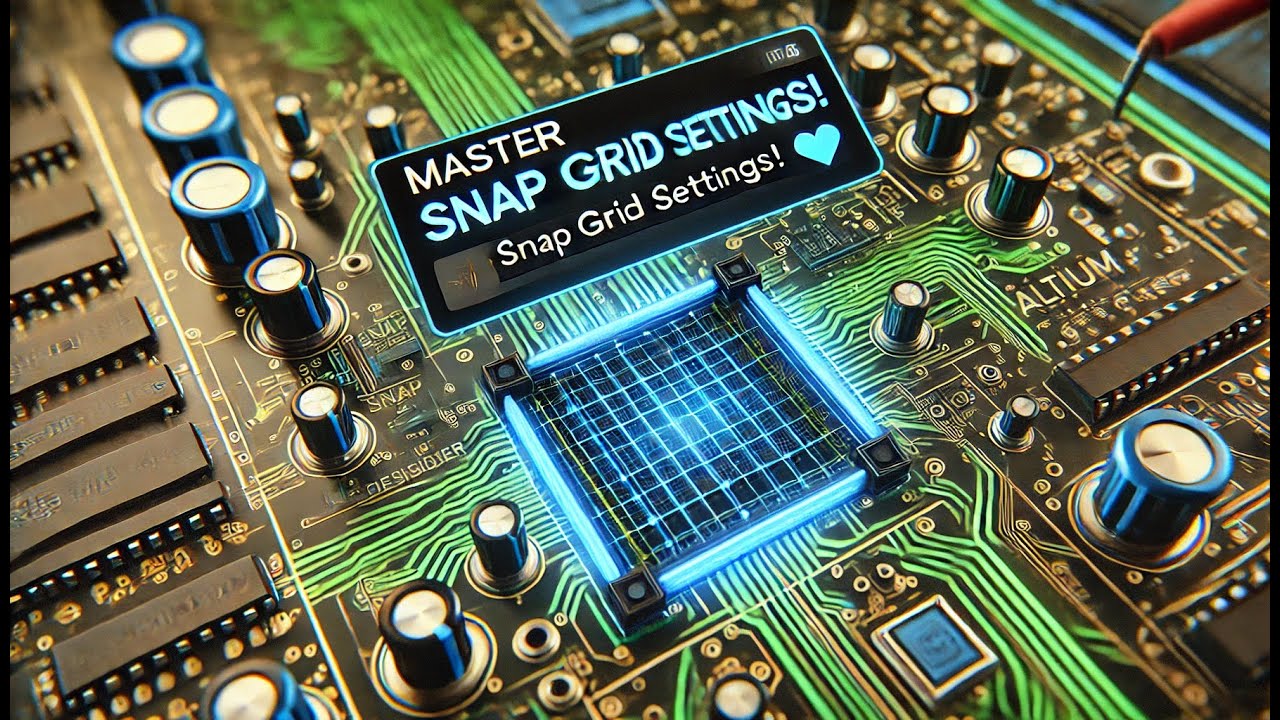 Perfect PCB Design! Setting & Adjusting the Snap Grid in Altium ...