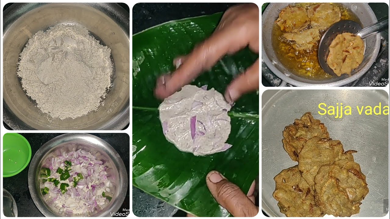 Instant Bajra vada | Sajja vadalu | How to make bajra vada-Spicy Pearl ...