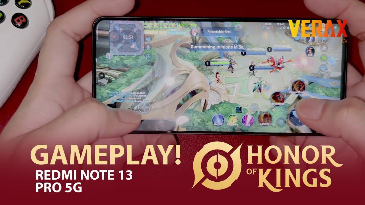 GAMEPLAY: Honor of King | Redmi Note 13 Pro 5G - YouTube