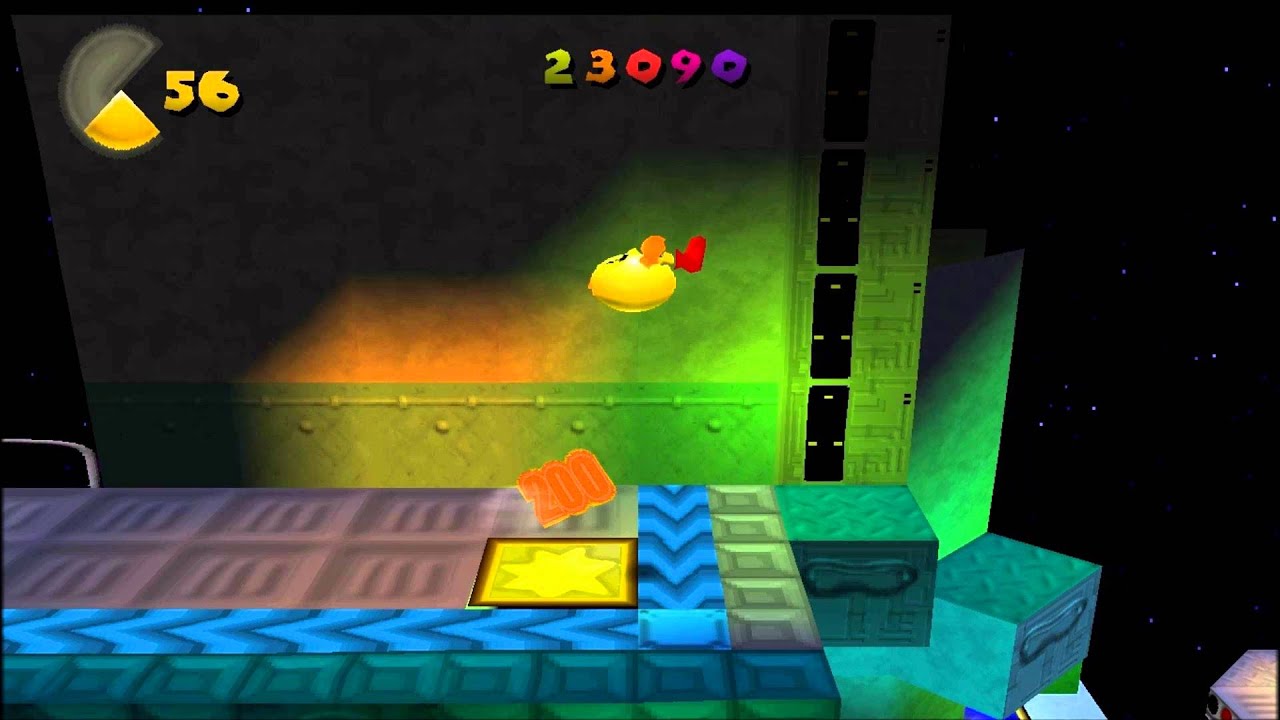 PSX Pac Man World Level 8 - YouTube