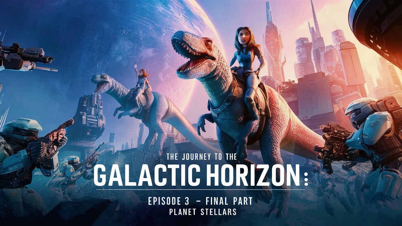 The Journey to the Galactic Horizon: Episode 3 - Planet Stellaris - 3D Animation SF - YouTube