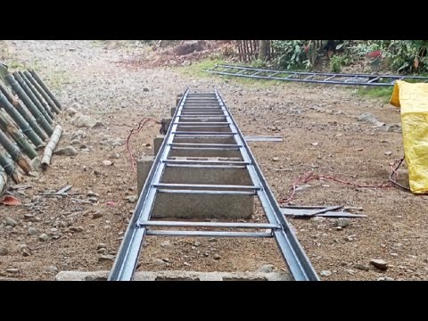 Angle Bar Frames Para Sa Spanish Gutter - YouTube