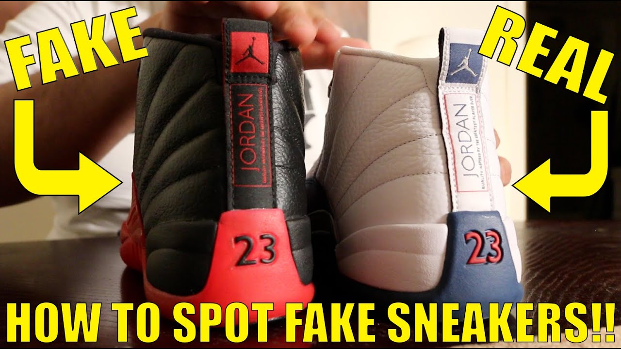 How To Spot Fake Sneakers!! (Quick Tips) - YouTube