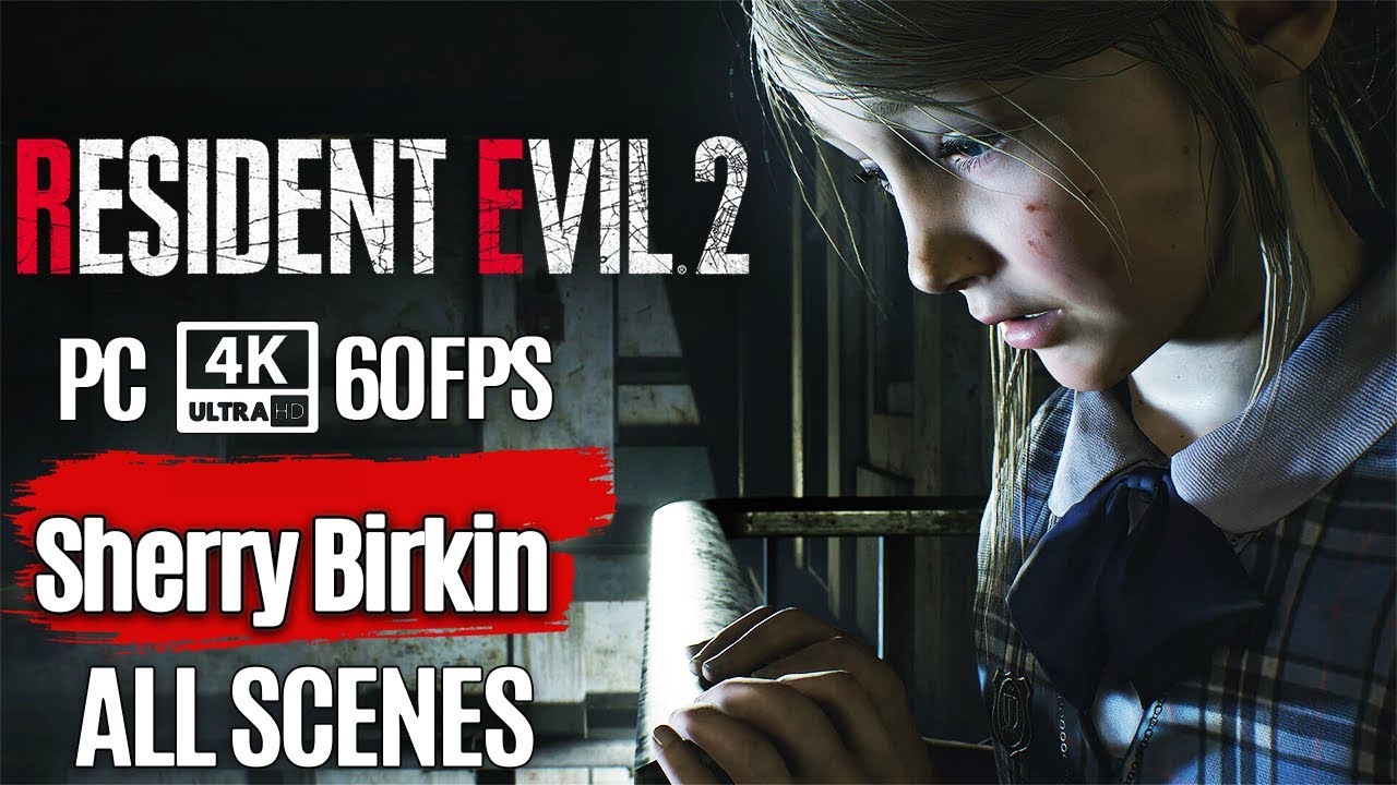 Resident Evil 2 Remake All Sherry Birkin Scenes 1st Person View - YouTube