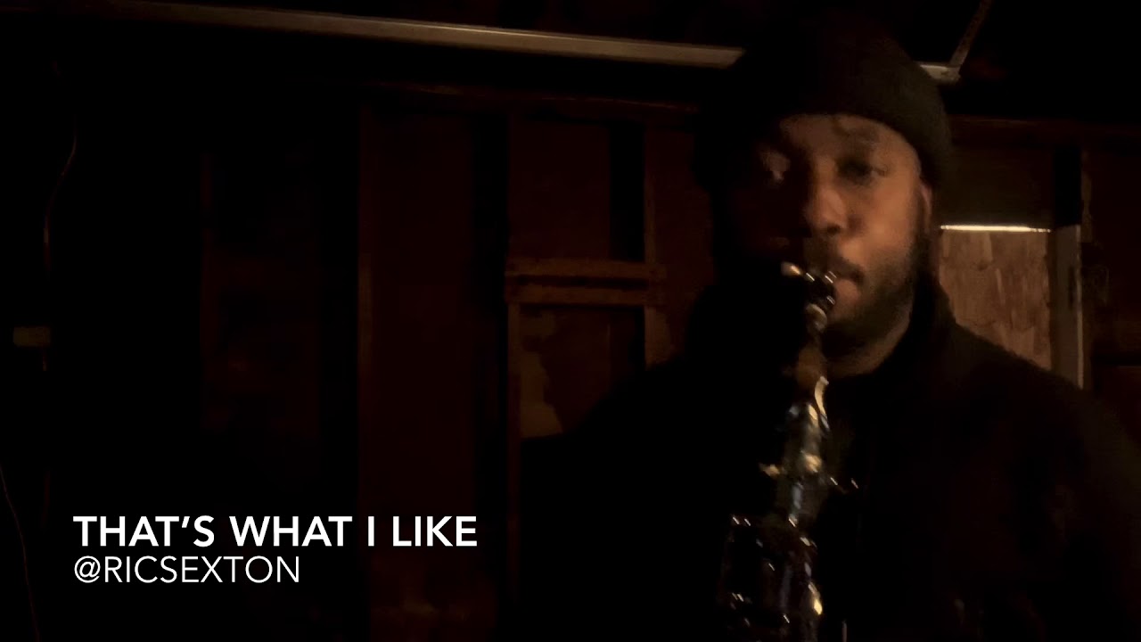 That’s What I Like (Sax Cover by Ric Sexton) - YouTube