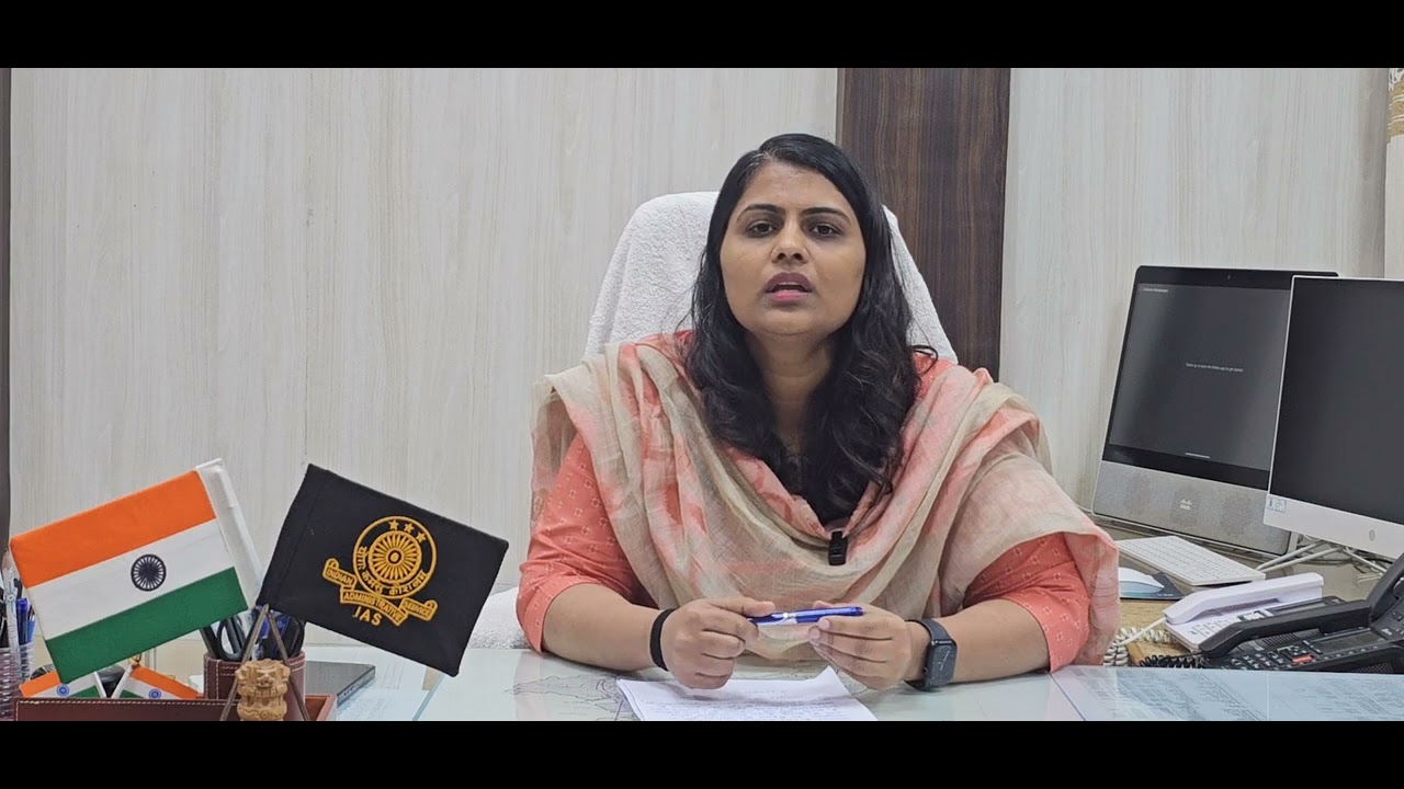 District collector IAS Dr. Manju spreading awareness about drugs and ...