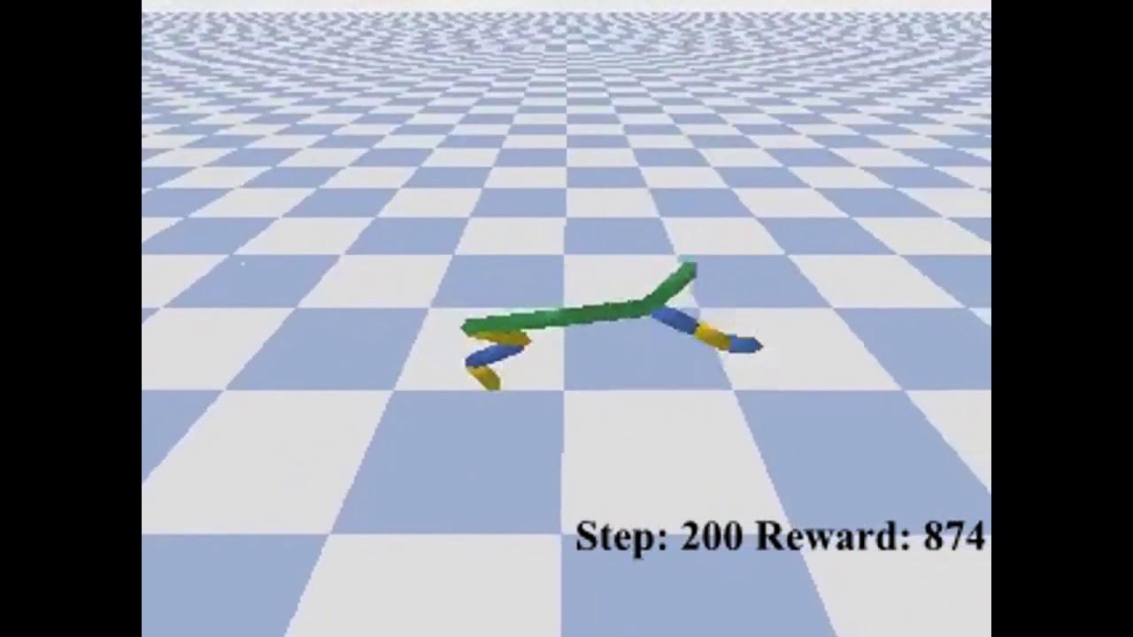 Reinforcement Learning using Augmented Random Search - YouTube