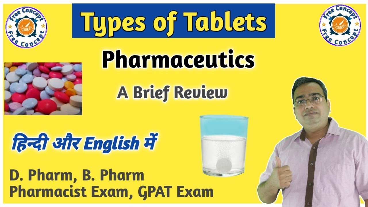 Tablet Types in Pharmacy | Types of Tablets in Pharmaceutics ...