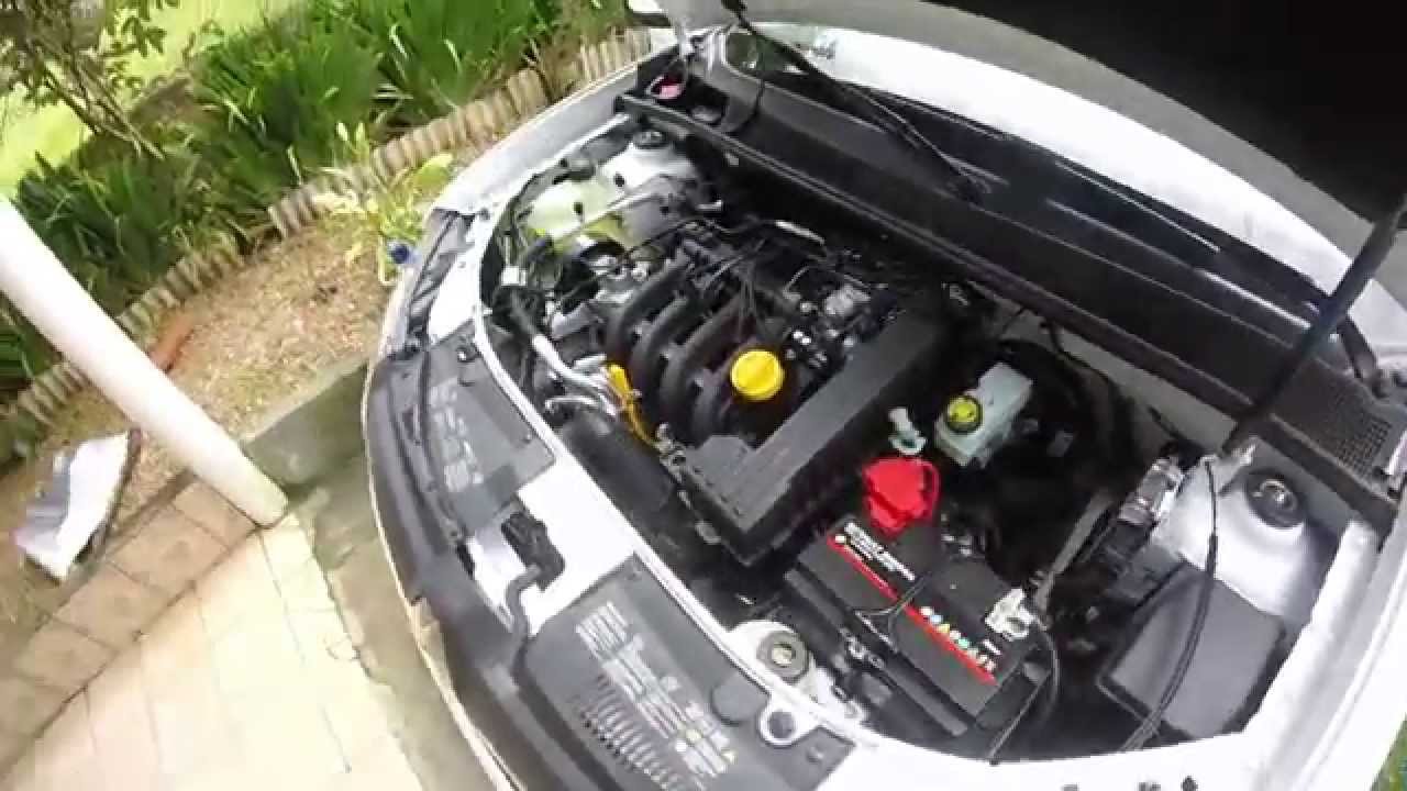 Motor Sandero Expression 1.0 2015/2016 - YouTube