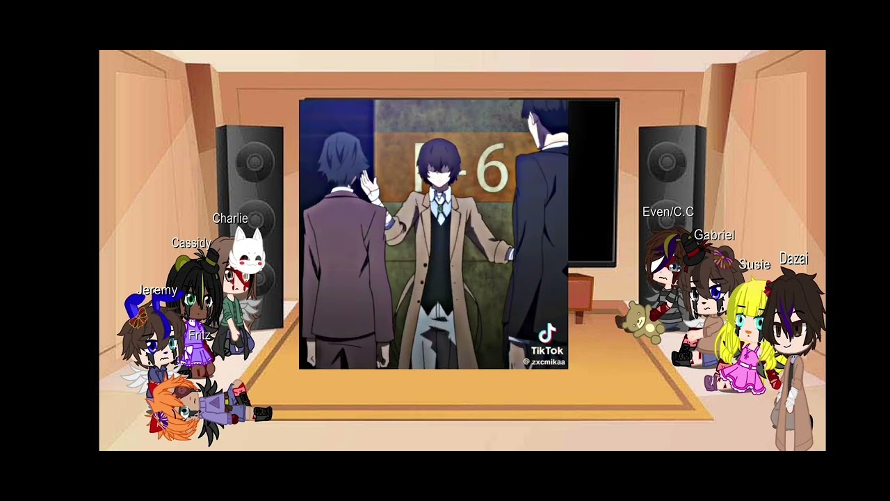 The missing children react to Dazai as William Afton’s younger brother ...