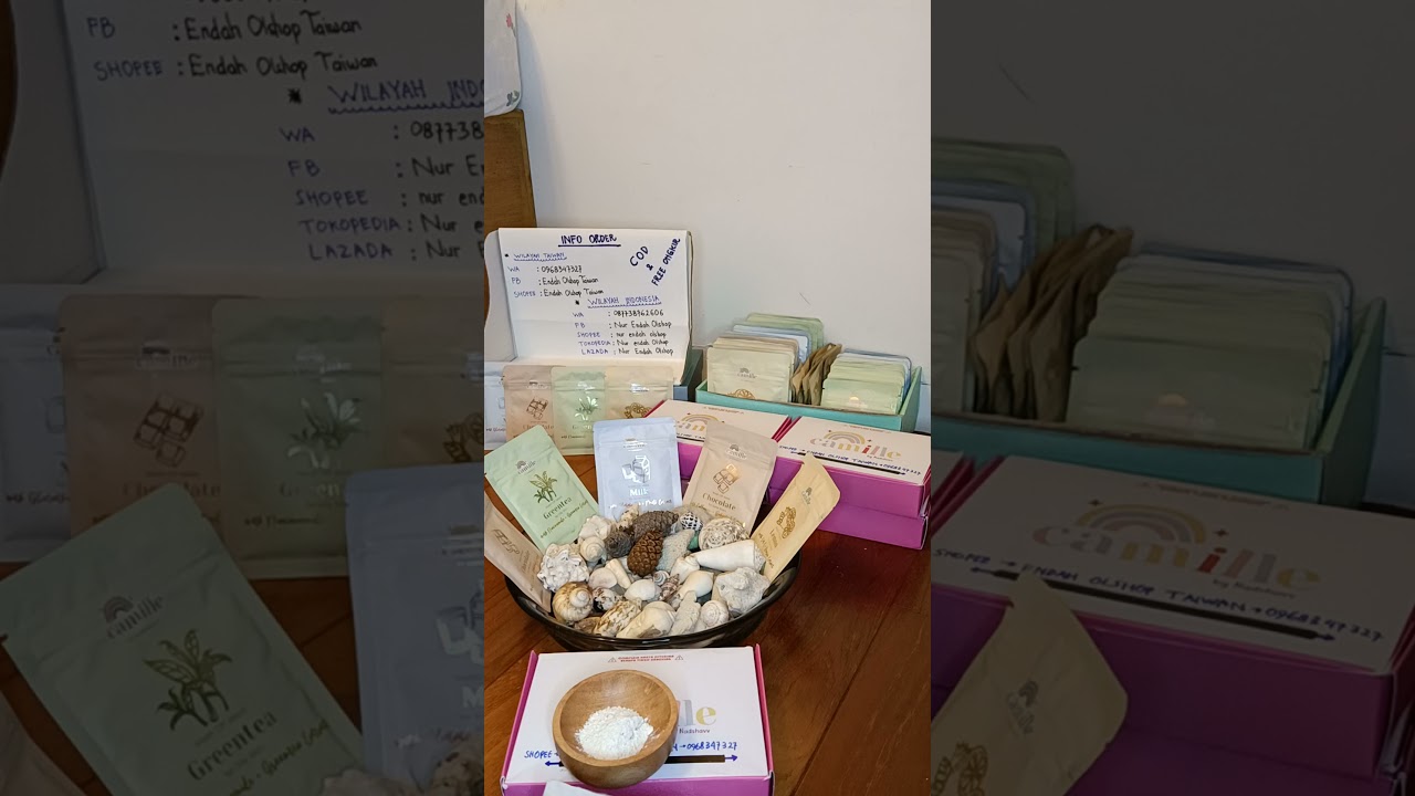 Meracik masker Camille viral,masker face mask camile beauty best seller ...