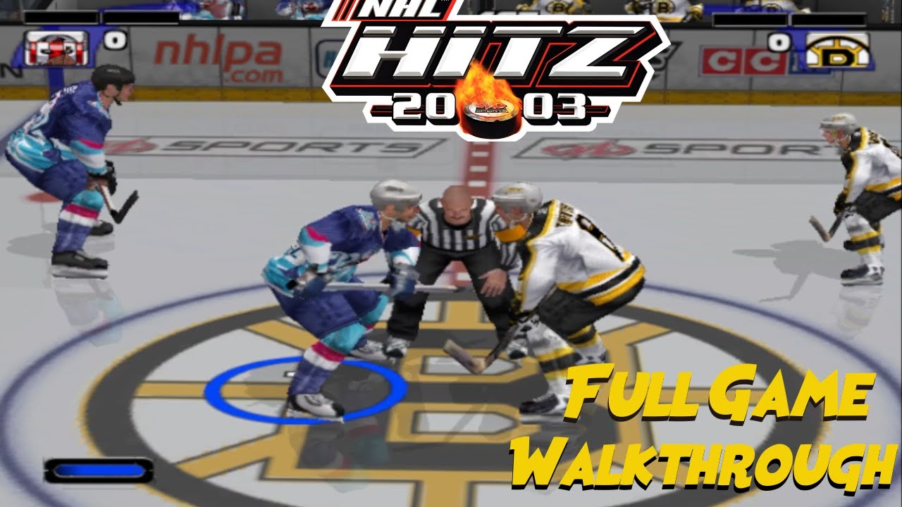NHL Hitz 2003 - Franchise Mode - Full Game - Walkthrough - Gameplay ...