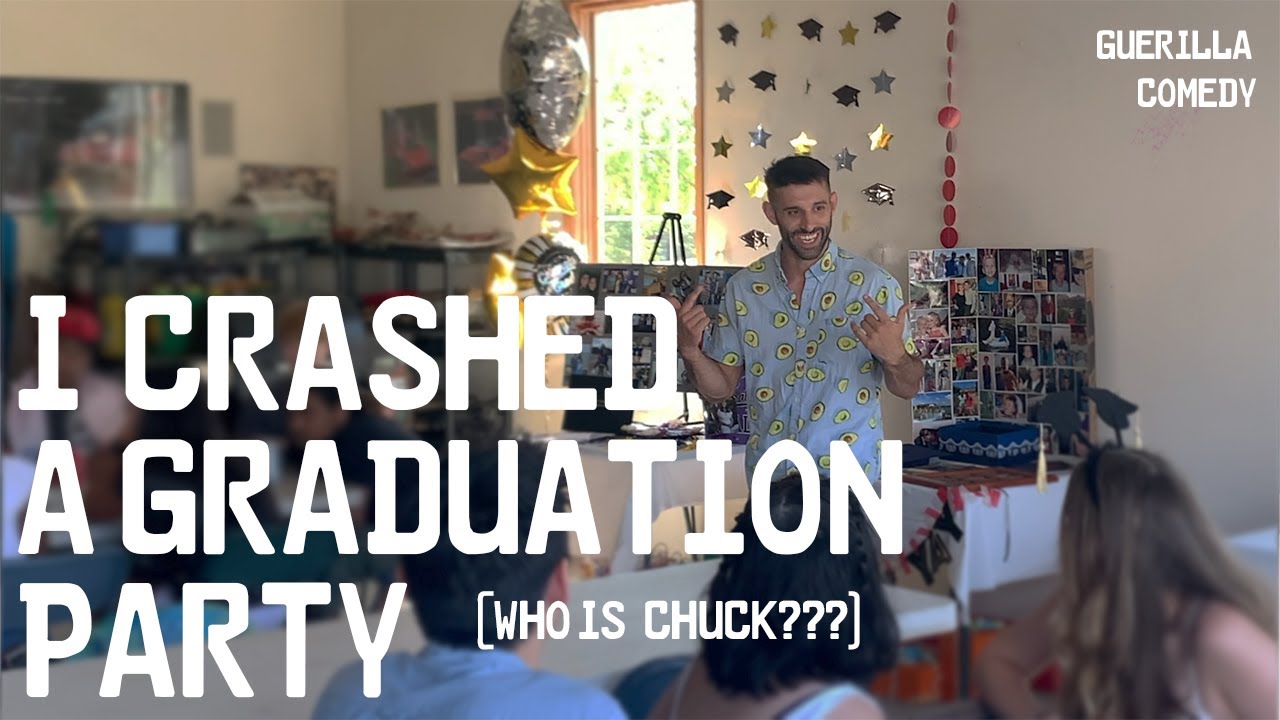 Comedian Crashes Graduation Party with Guerilla Performance (Must Watch ...