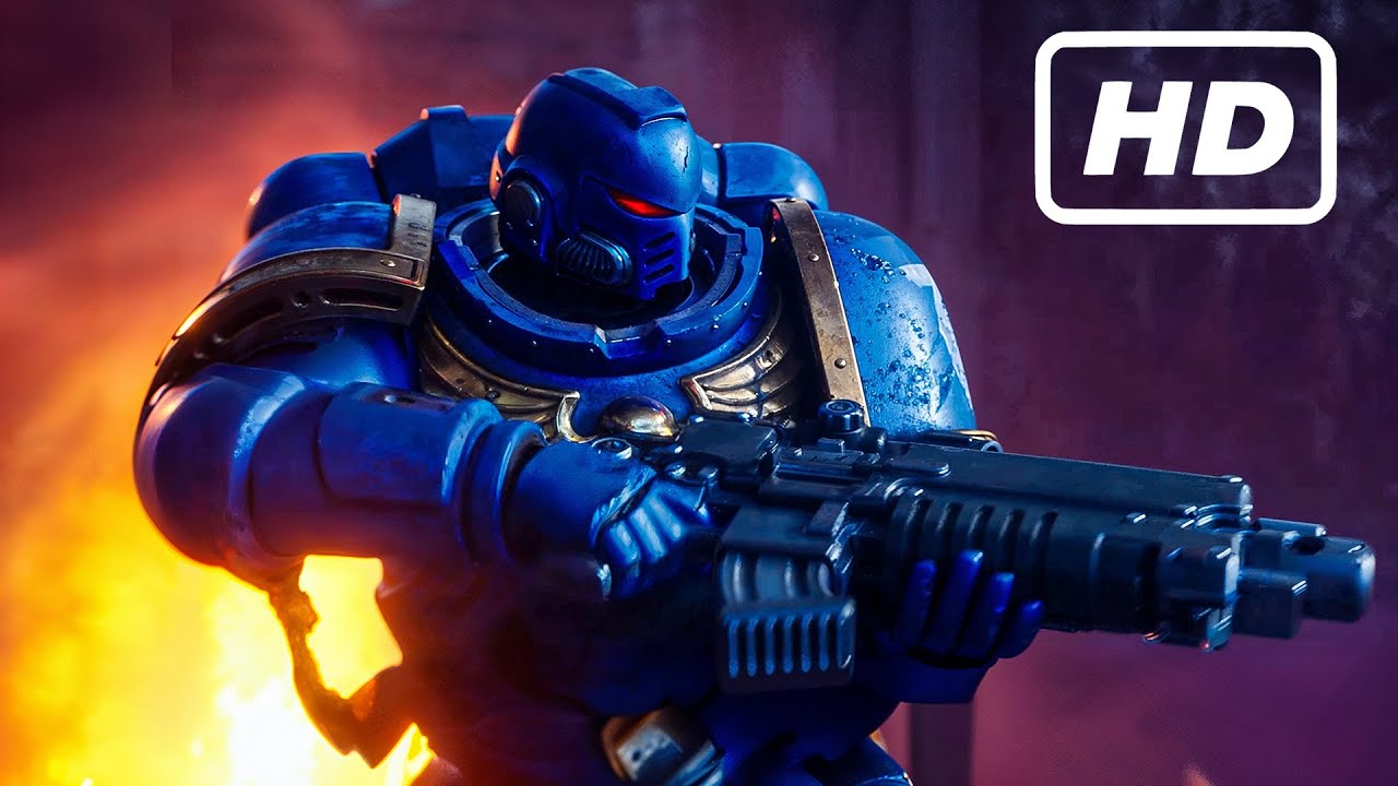 Warhammer 40k Space Marine 2 All Cutscenes (FULL MOVIE) - YouTube