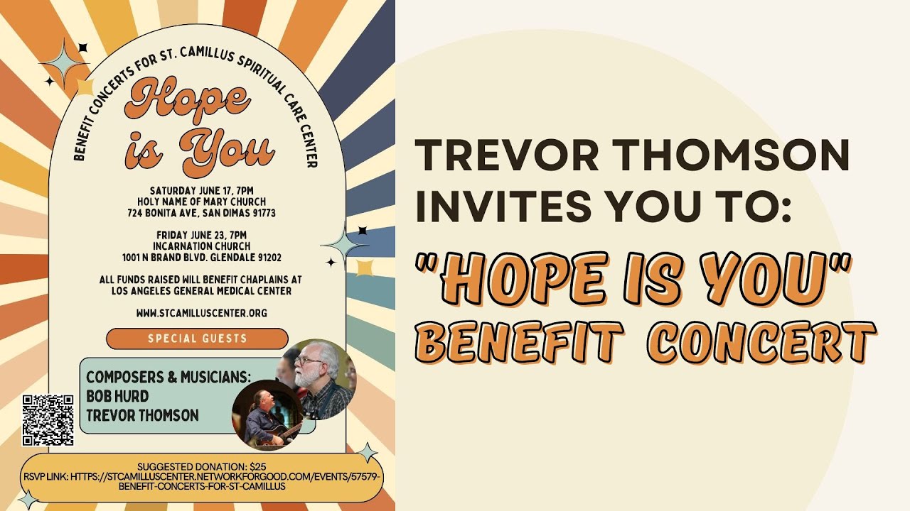 You're Invited: "Hope is You" Benefit Concert feat. Trevor Thomson ...