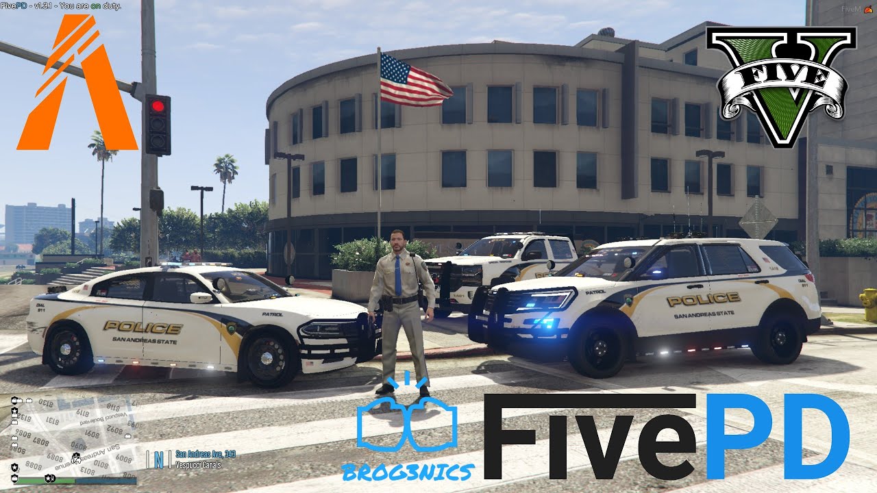 FiveM/FivePD - RP Cruisin w/ Officer "Boots" (K9 and BackupPro Mods ...