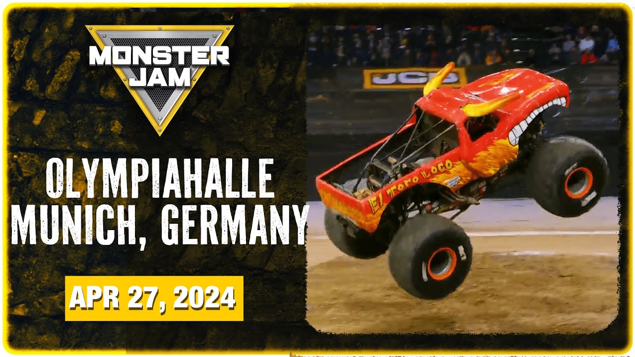 Monster Jam Munich, Germany (Full Event) | April 27, 2024 | Monster Jam ...
