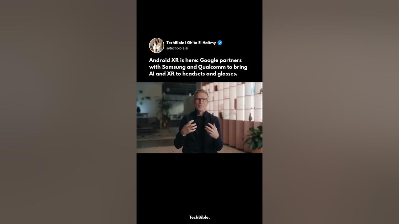 @Google launched the Android XR SDK Developer Preview - YouTube