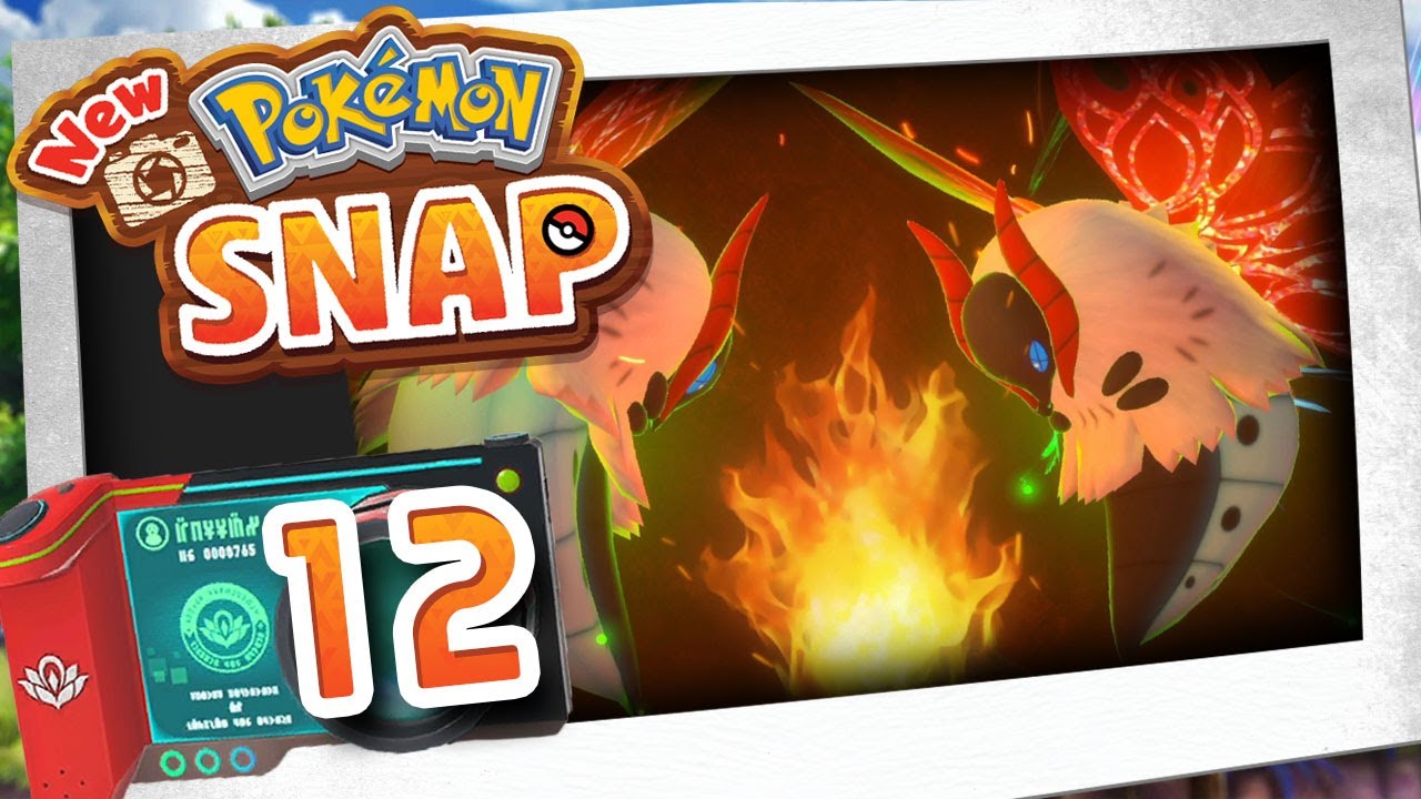 NEW POKÉMON SNAP 📷 #12: Feurige Lumina-Ramoth in den Tiefen des Vulkans - YouTube