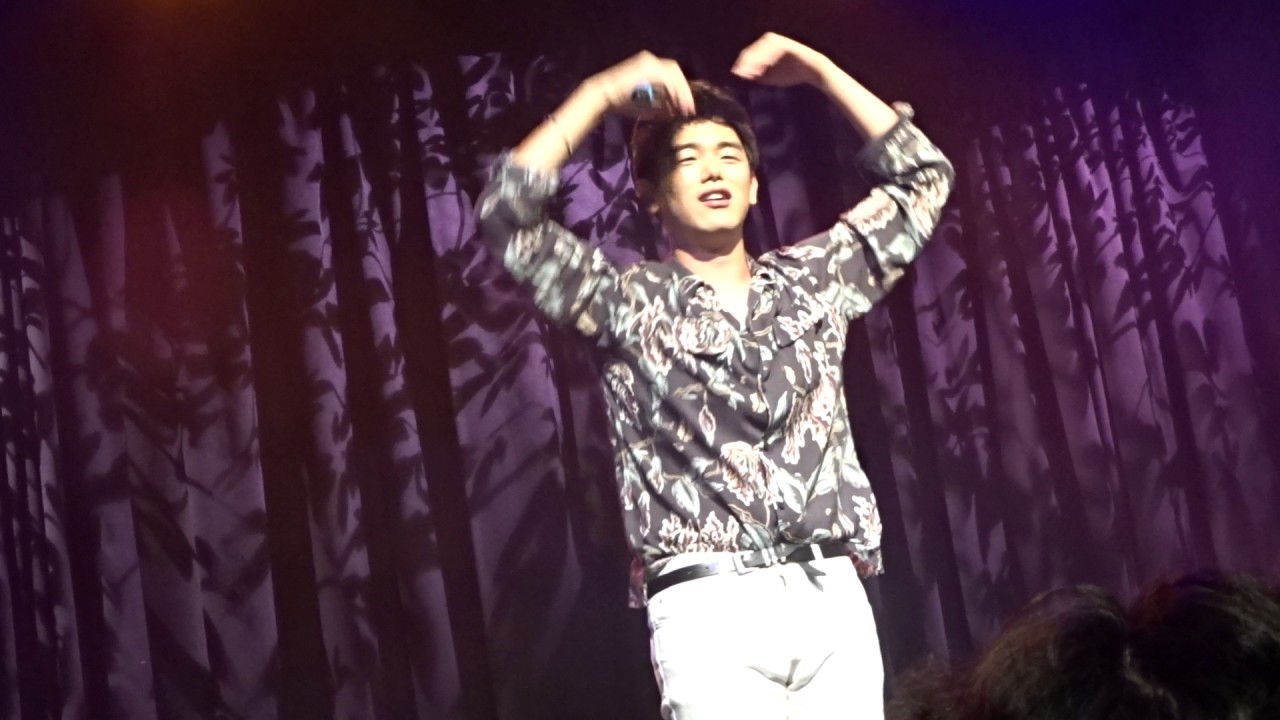 Eric Nam 1st Live NYC concert 2017 - Love Song - YouTube