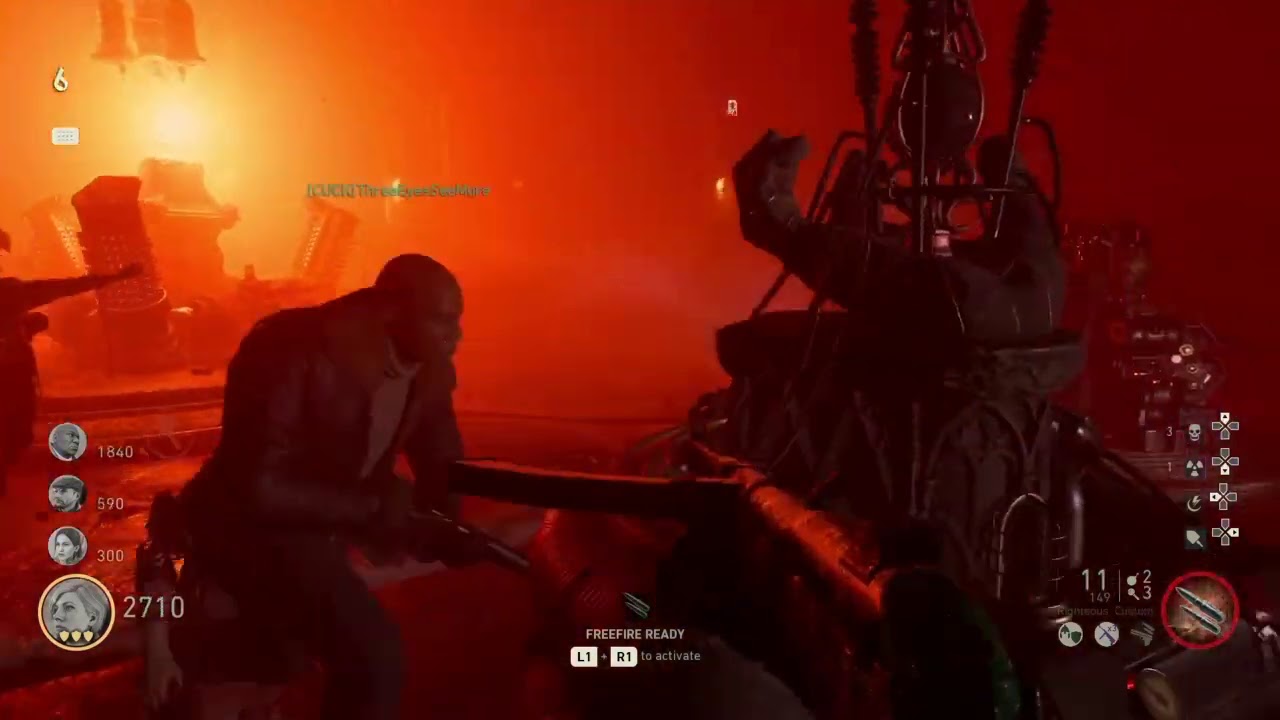 Call of duty WWII Zombies Gameplay Multiplayer - YouTube