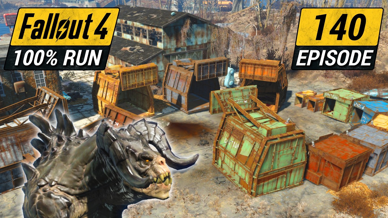 Who Let The Deathclaws Out | Fallout 4 Ultimate 100% Run | Ep. 140 ...