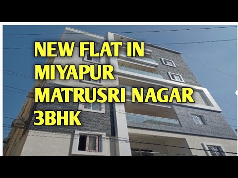 3bhk flat for sale in Miyapur || Matrusri Nagar || Viaans properties ...