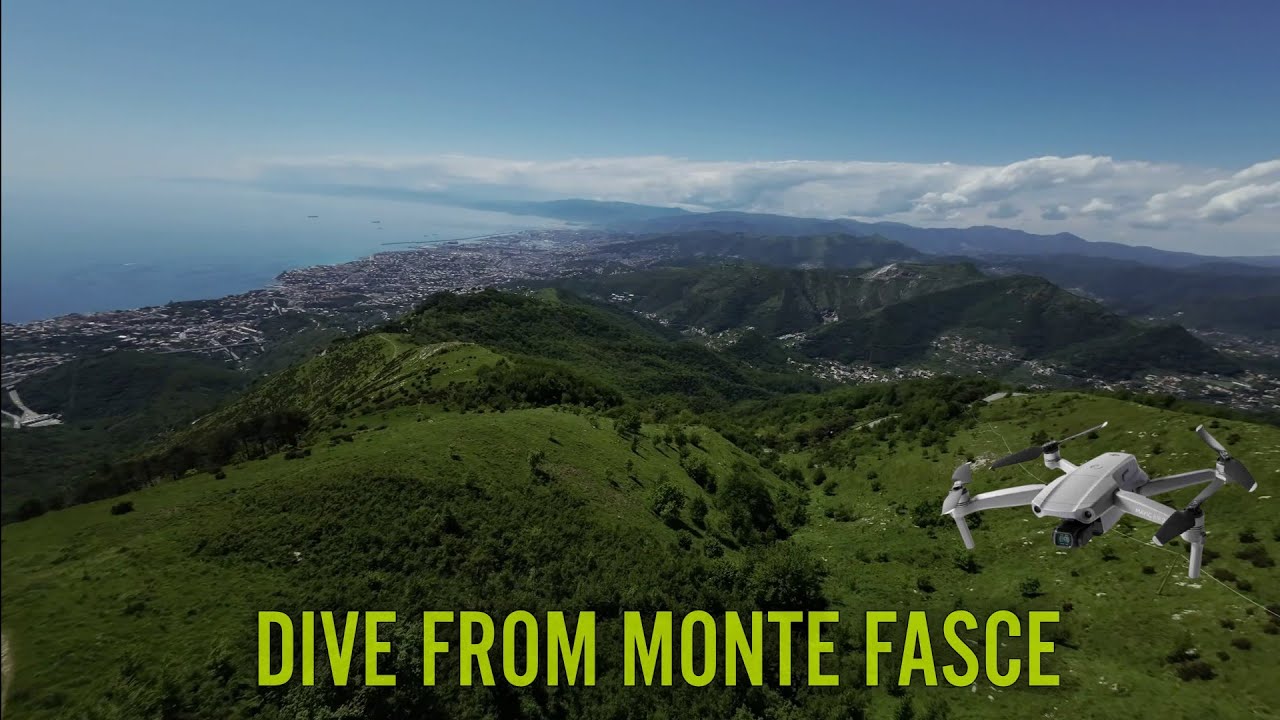 EPIC FPV Dive from Monte Fasce - GENOVA - YouTube