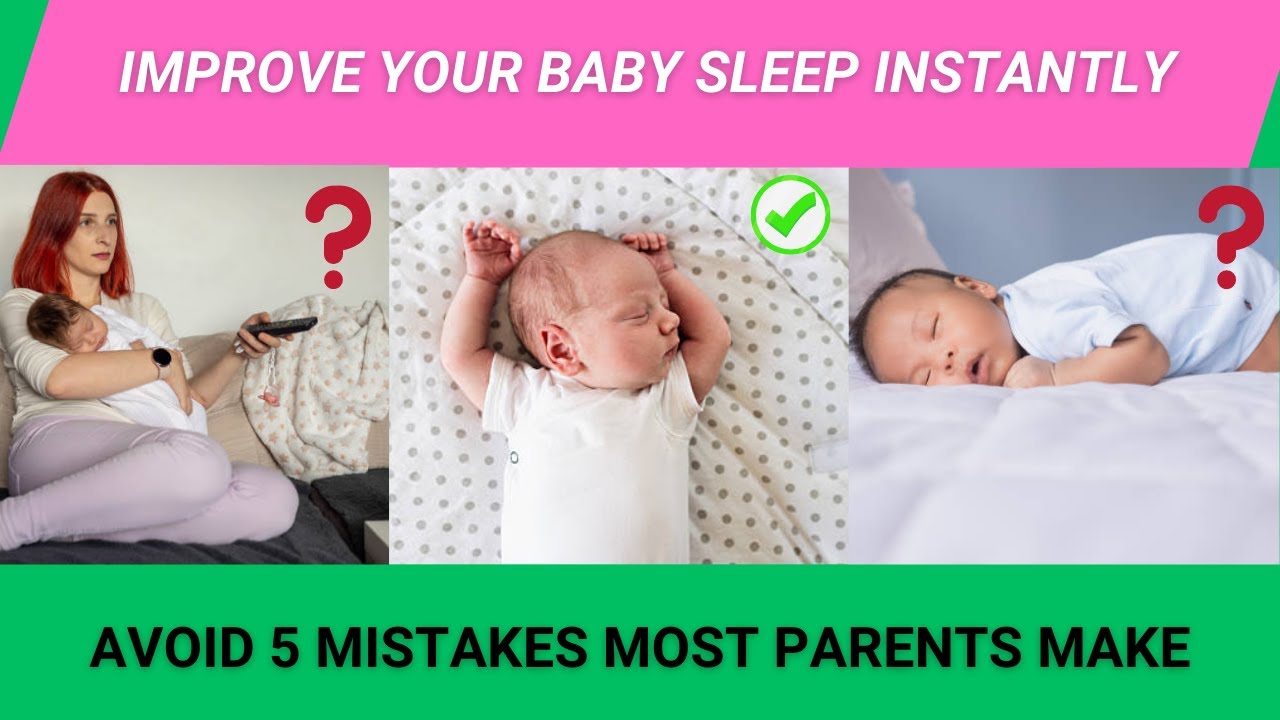 Proven Tips for Better Baby Sleep - Common mistakes in baby sleep ...