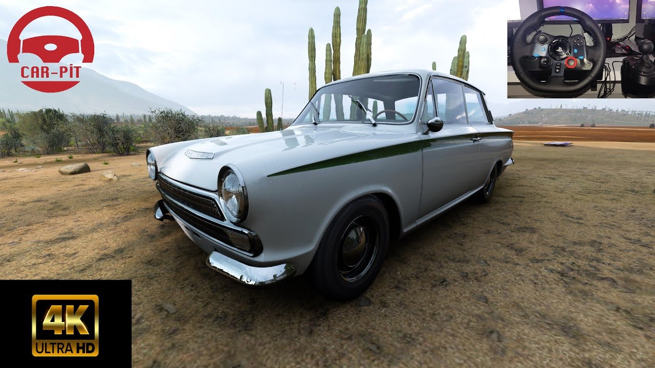 Forza Horizon 5 - Ford Lotus Cortina 1966 Gameplay 4K (Logitech G29 ...