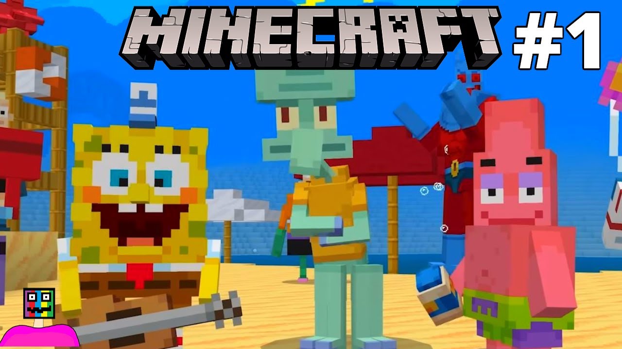 MINECRAFT - BOB ESPONJA! (MISSÕES JACKSIN) #1 - YouTube