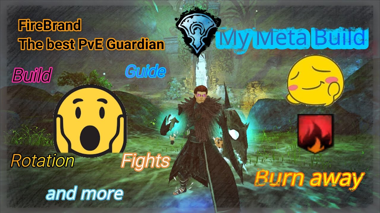 The Strongest PvE Build I Maid Guardian Condition Fire Brand GW2 Build ...