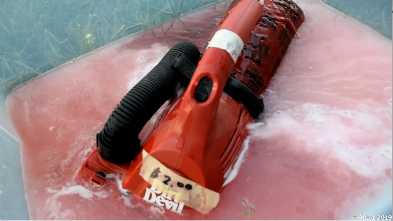 Dirt Devil Ultra Vacuum Destruction - YouTube