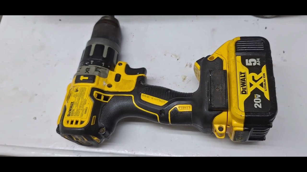 Service Dewalt DCD796 Drill || Brushless Compact Hammer Drill Driver ...