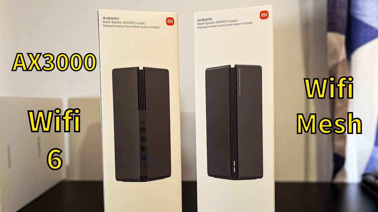 Unboxing De Los Mesh System AX3000 De Xiaomi - YouTube